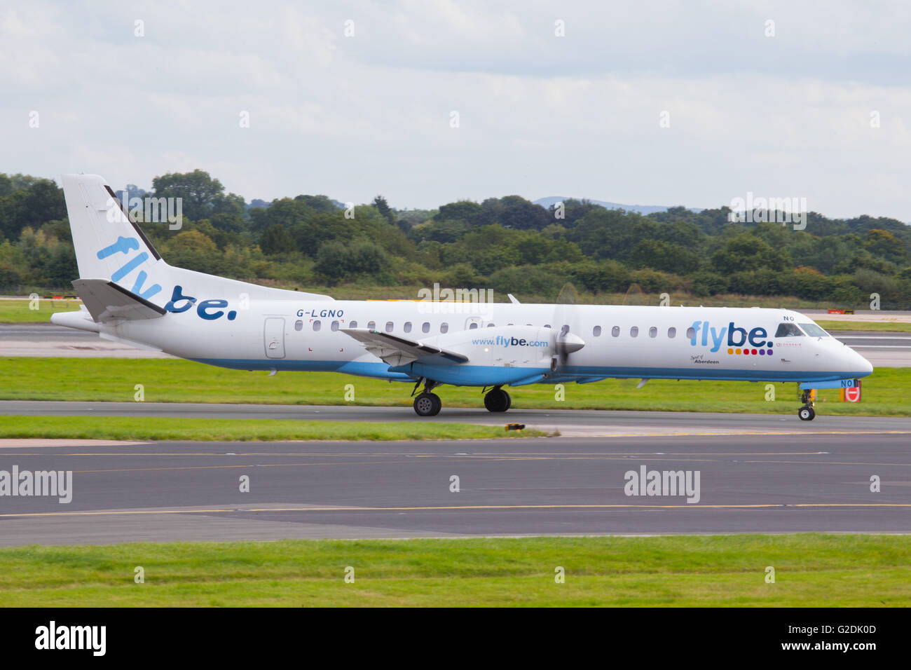 Flybe Aircraft Photo Stock Photo - Alamy