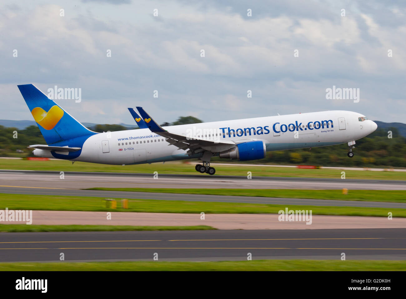 Photo of thomas cook aircraft hi-res stock photography and images - Alamy