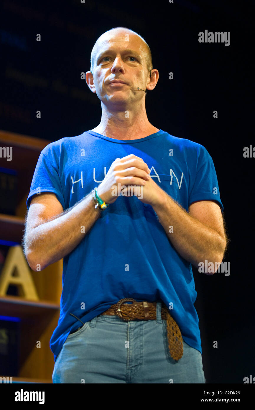 Steve Hilton academic & former political adviser speaking on stage at ...