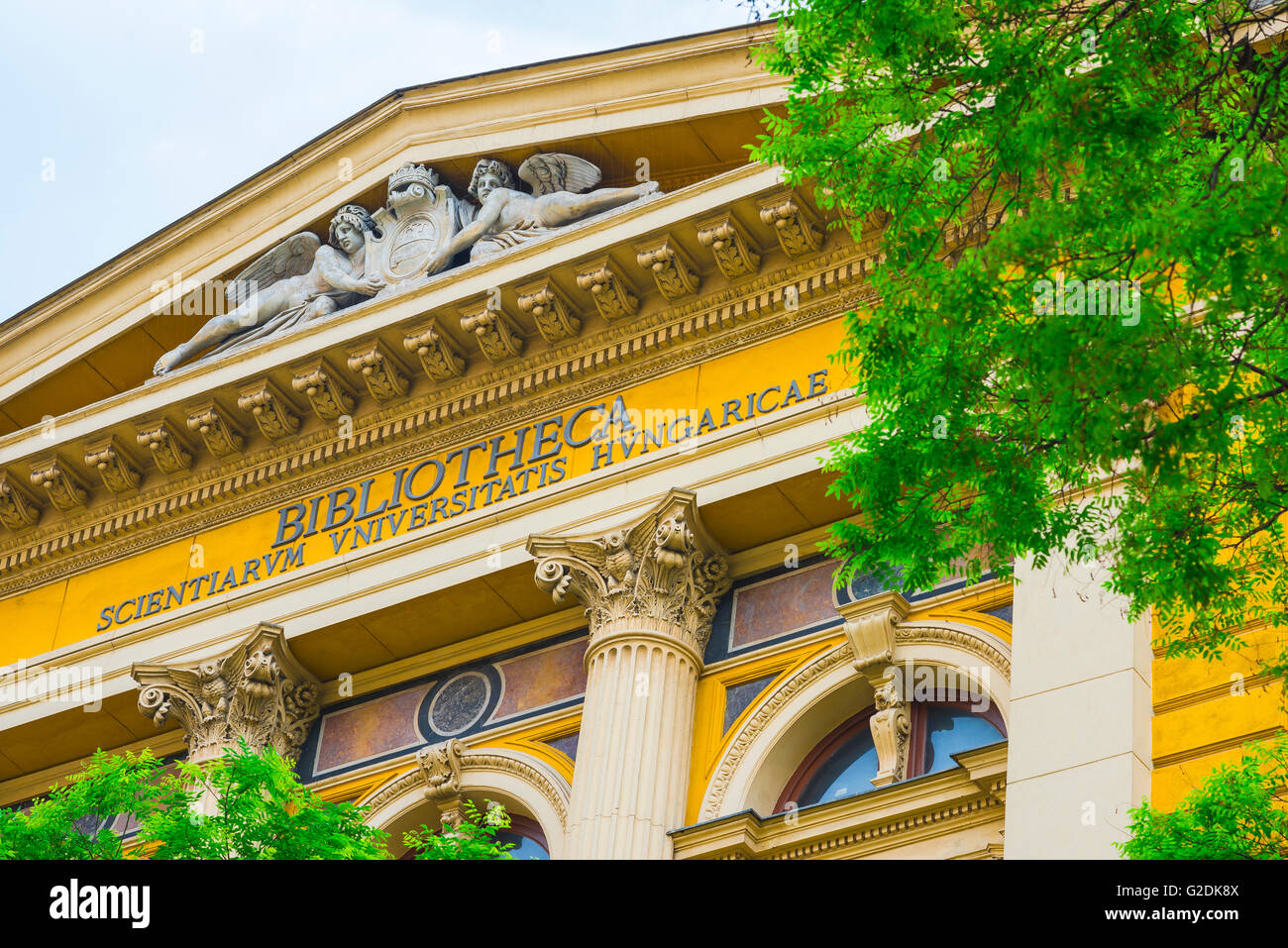 University Library Budapest, view of the University Library in ...