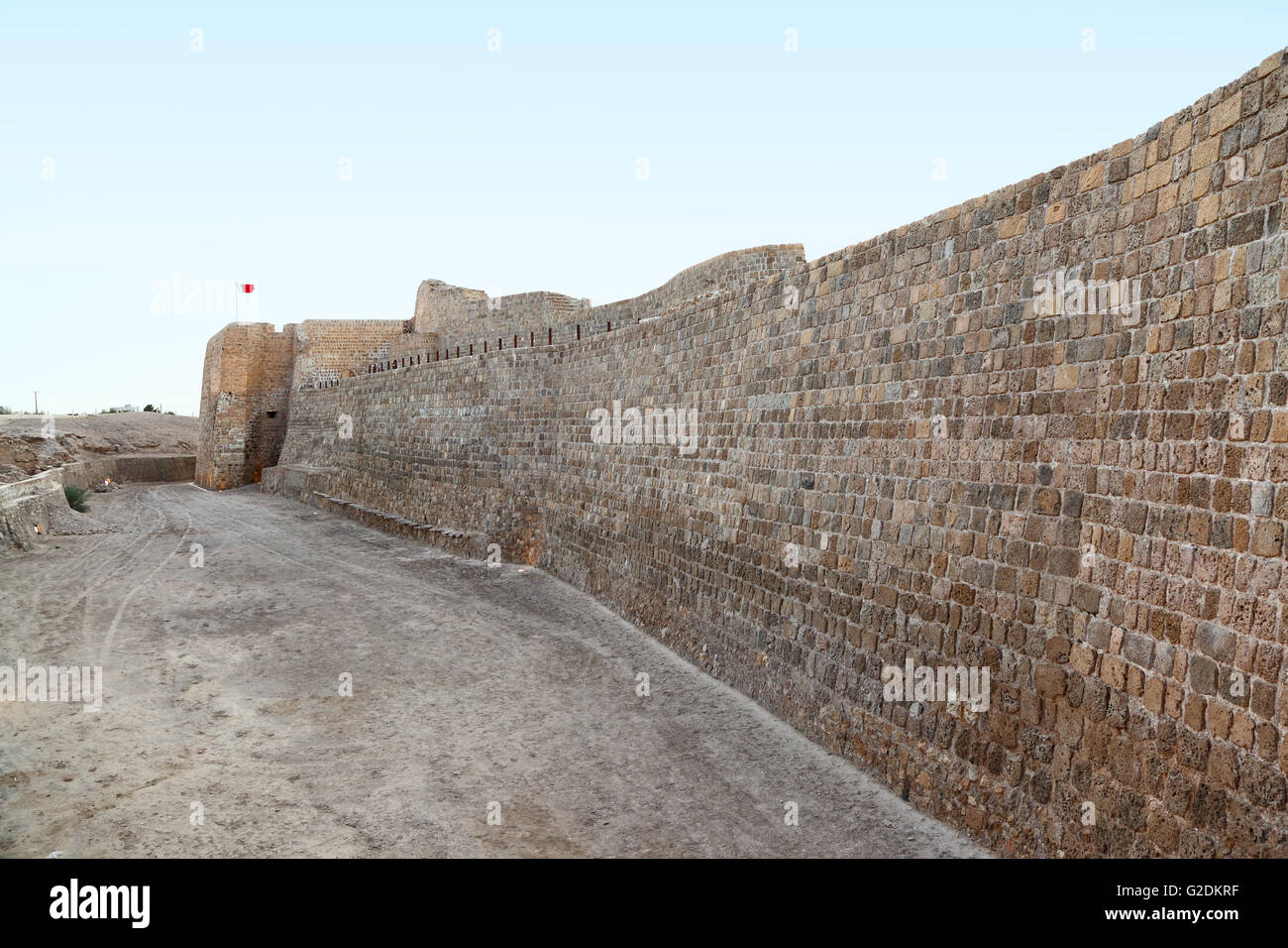 Bahrain Fortress, Manama - Bahrain Stock Photo - Alamy