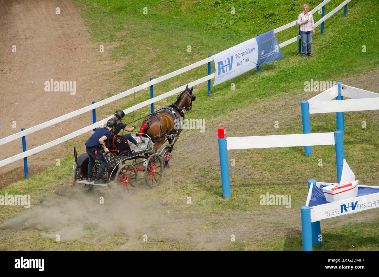 Terrain driving course hi-res stock photography and images - Alamy