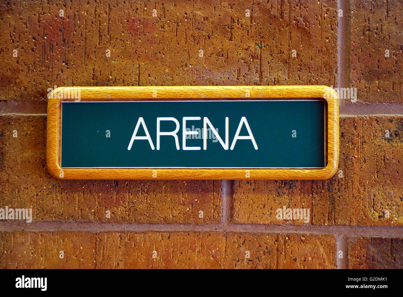 Arena sign hi-res stock photography and images - Alamy
