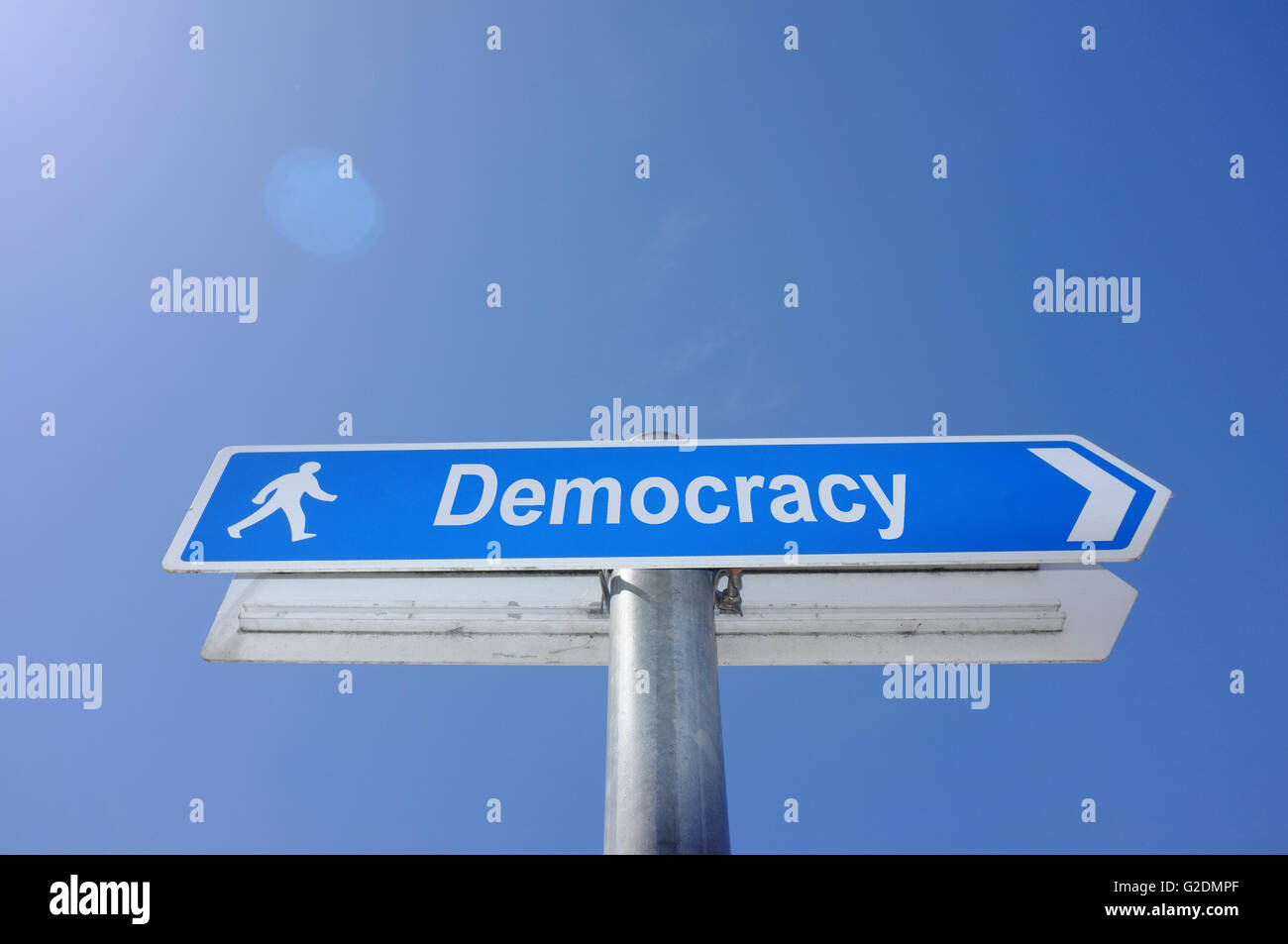 Democracy directions hi-res stock photography and images - Alamy