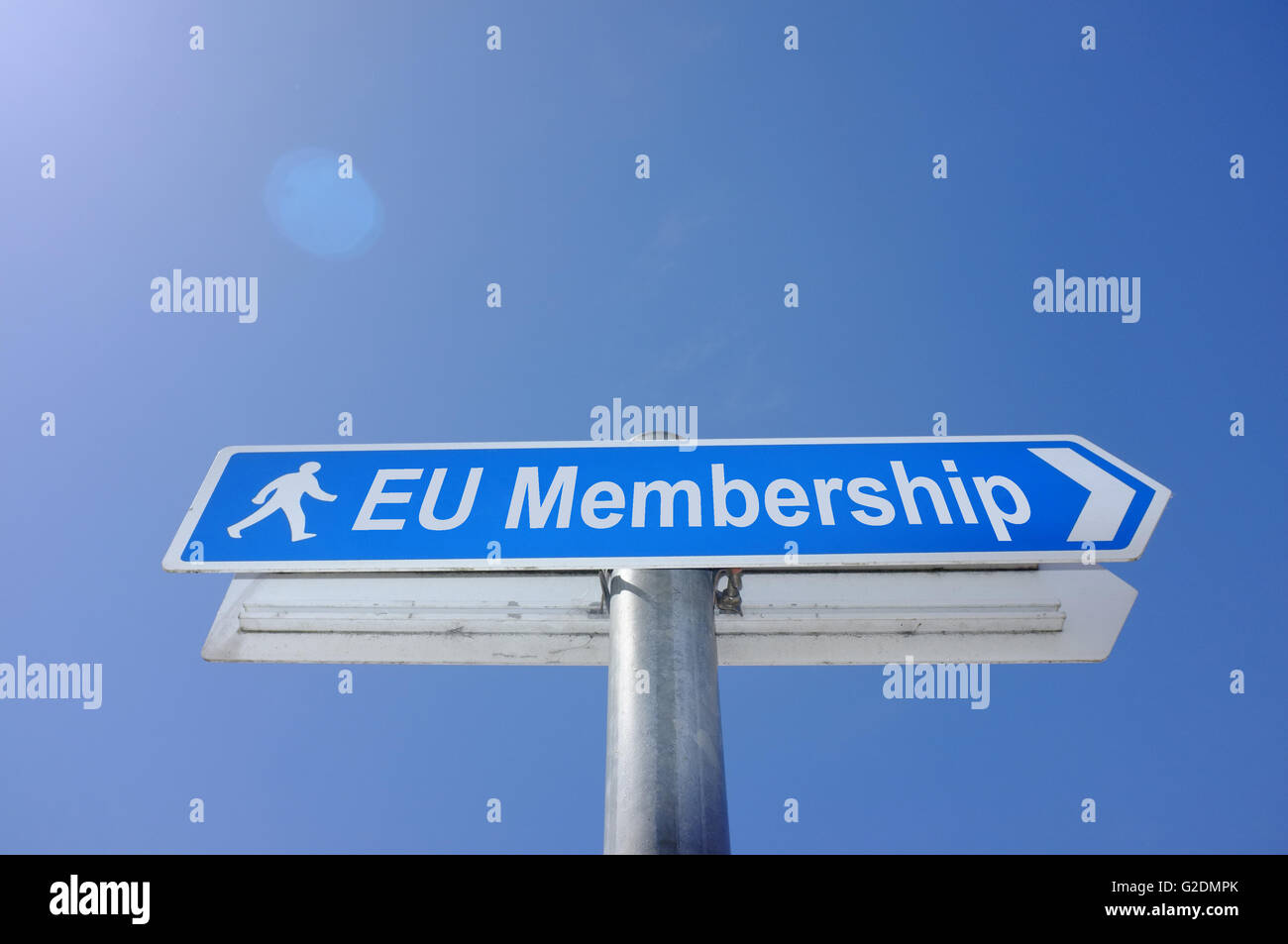 Eu membership hiking sign hi-res stock photography and images - Alamy