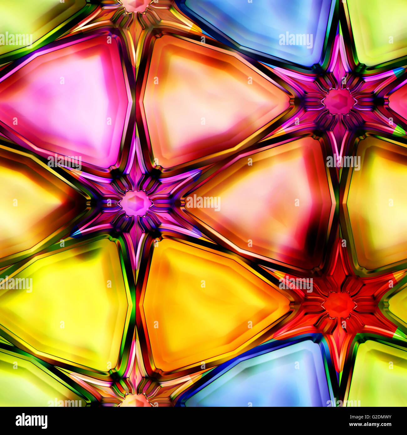 Seamless texture of abstract bright shiny colorful 3D illustration ...