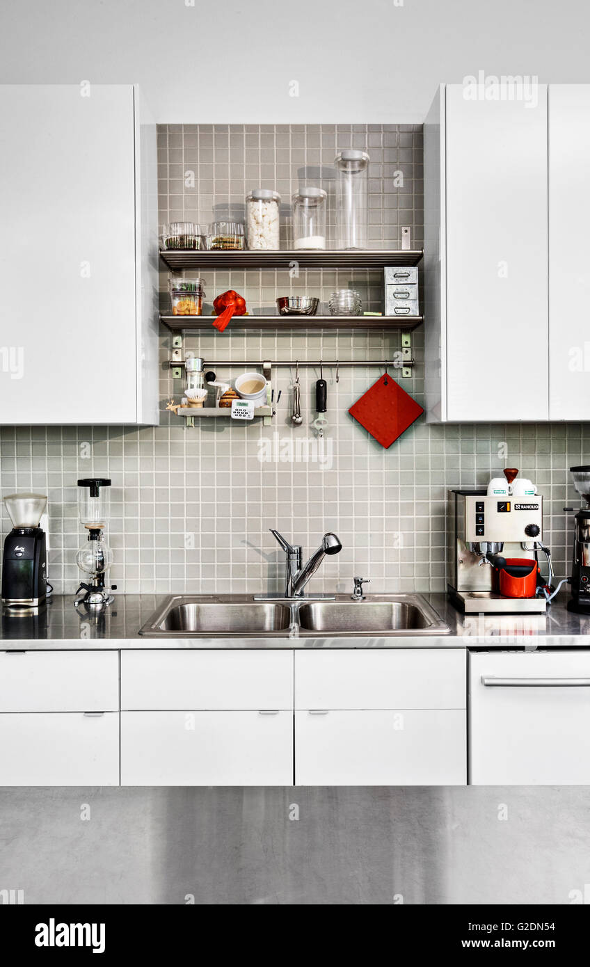 Modern Kitchen, Close-Up Stock Photo - Alamy