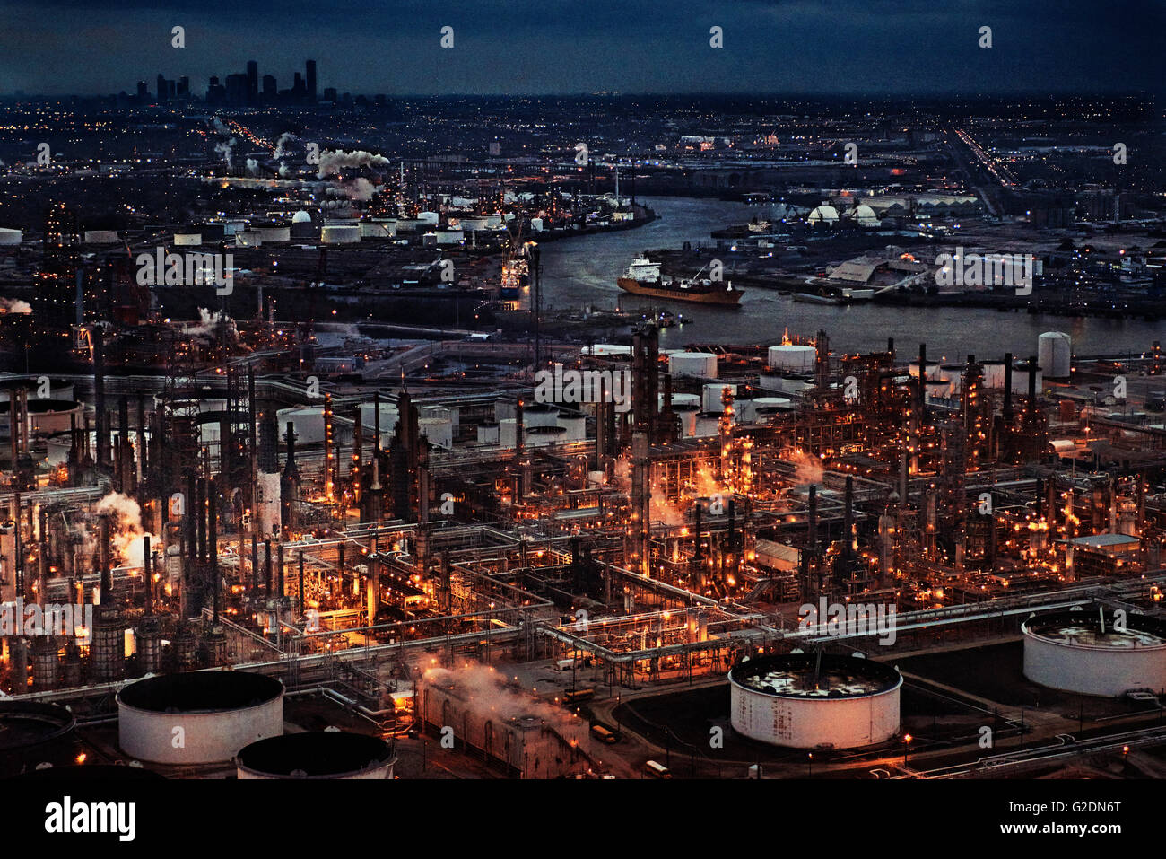 Oil Refinery Texas High Resolution Stock Photography and Images - Alamy