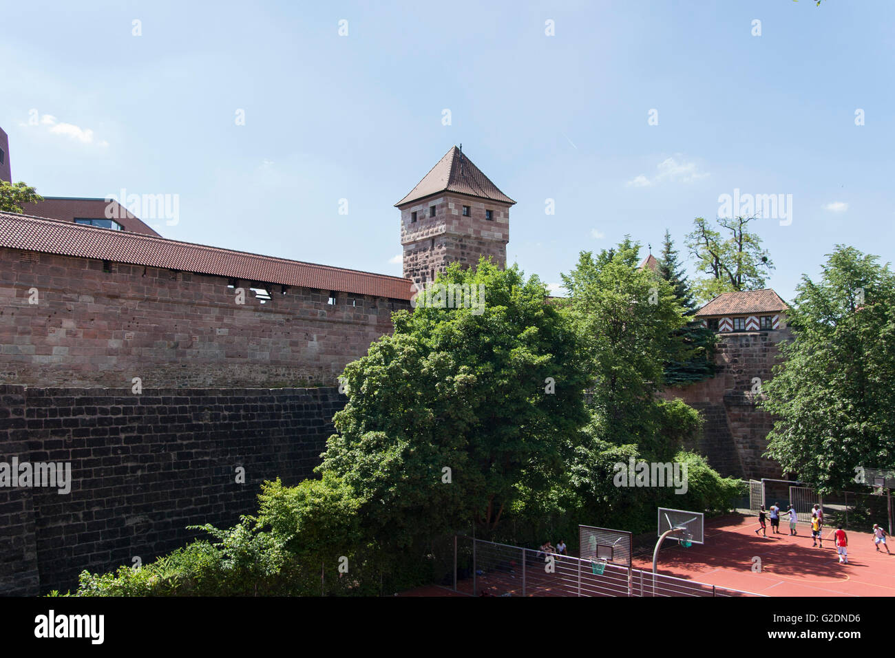 Nuremberg city wall hi-res stock photography and images - Alamy