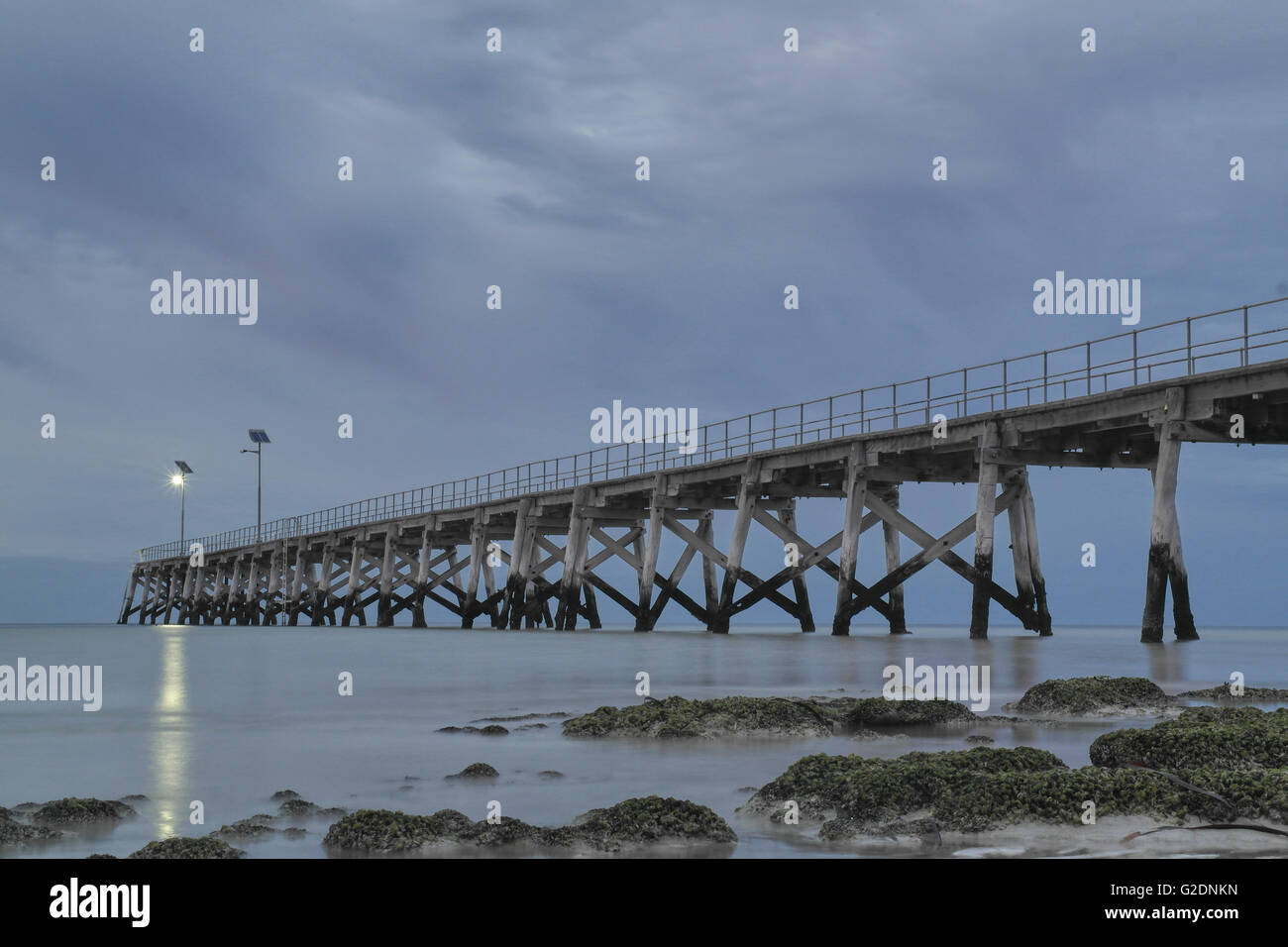 Remote pier hi-res stock photography and images - Alamy