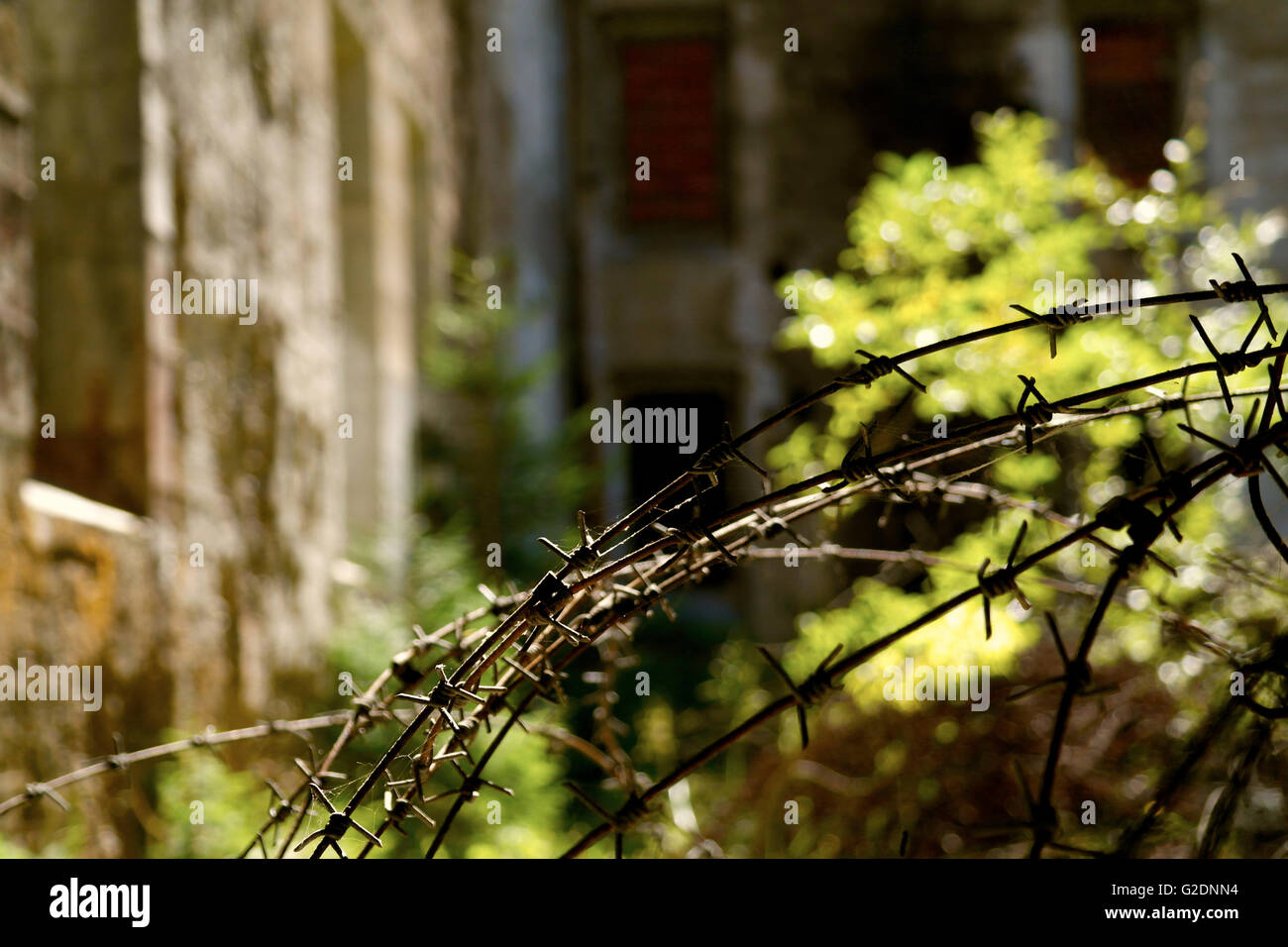 Old military building near San Candido - Italy Stock Photo - Alamy