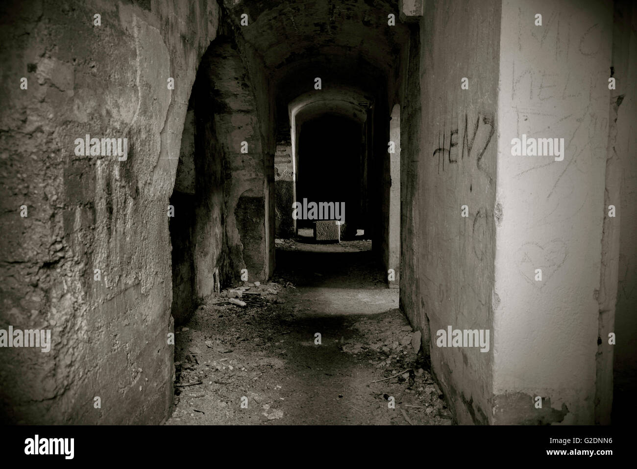 Old military building near San Candido - Italy Stock Photo - Alamy