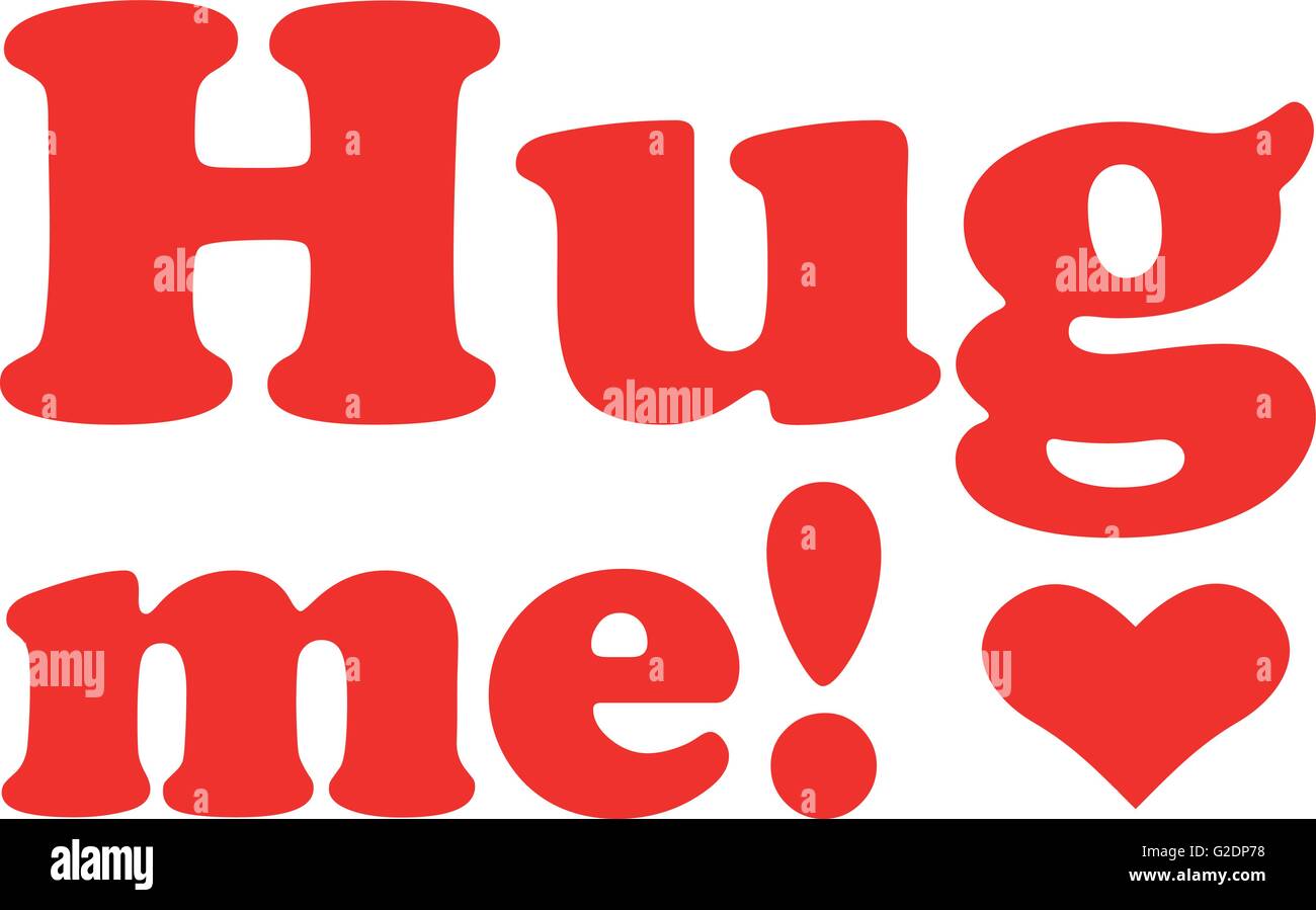 Hug hugs Stock Vector Images - Alamy