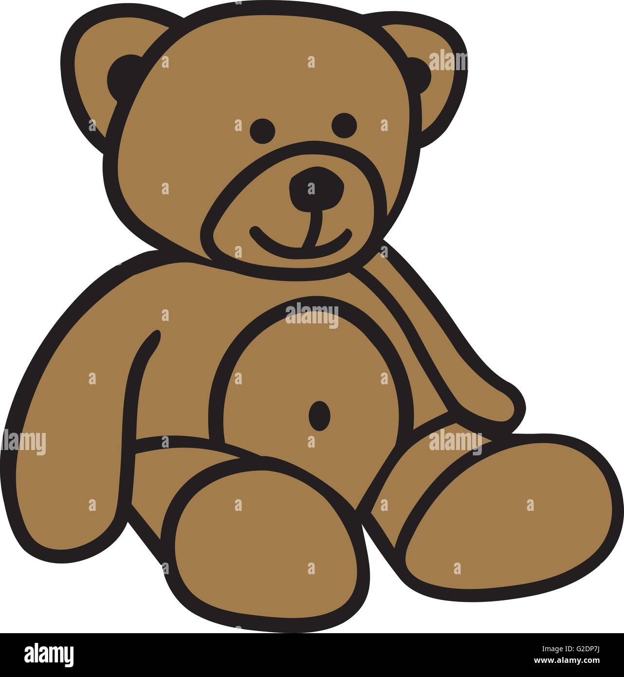 Cute teddy sign Stock Vector Images - Alamy