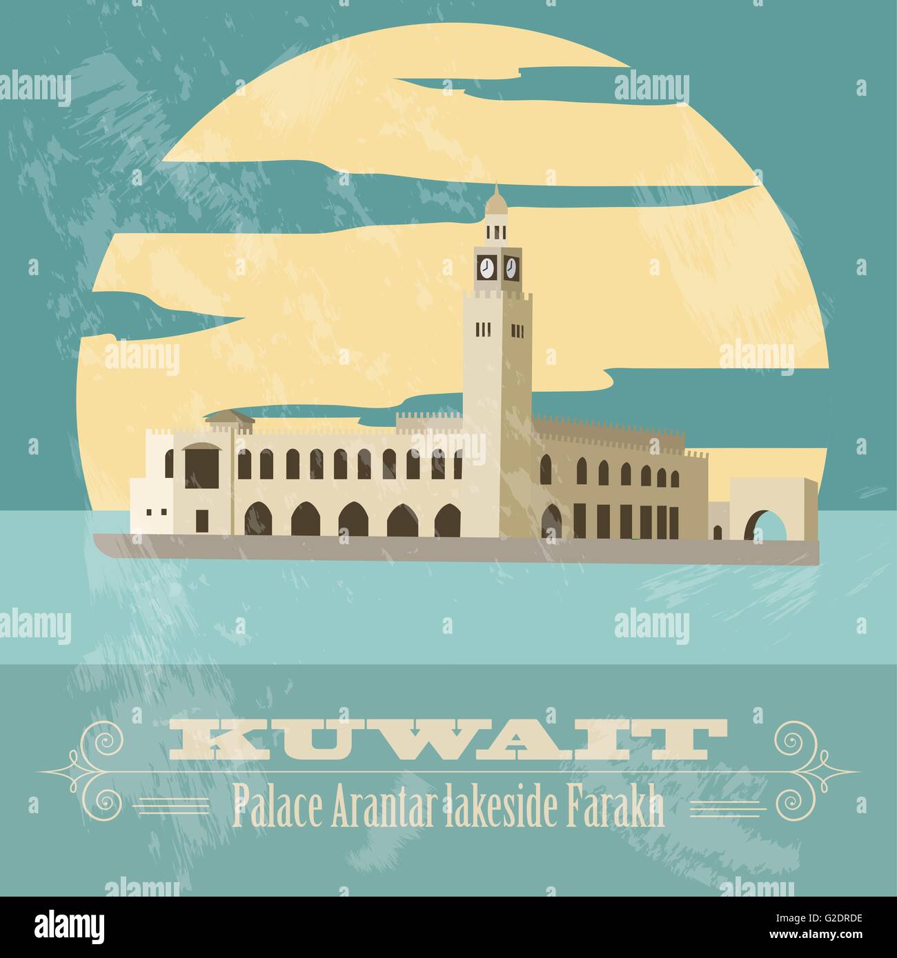 Amir of kuwait Stock Vector Images - Alamy