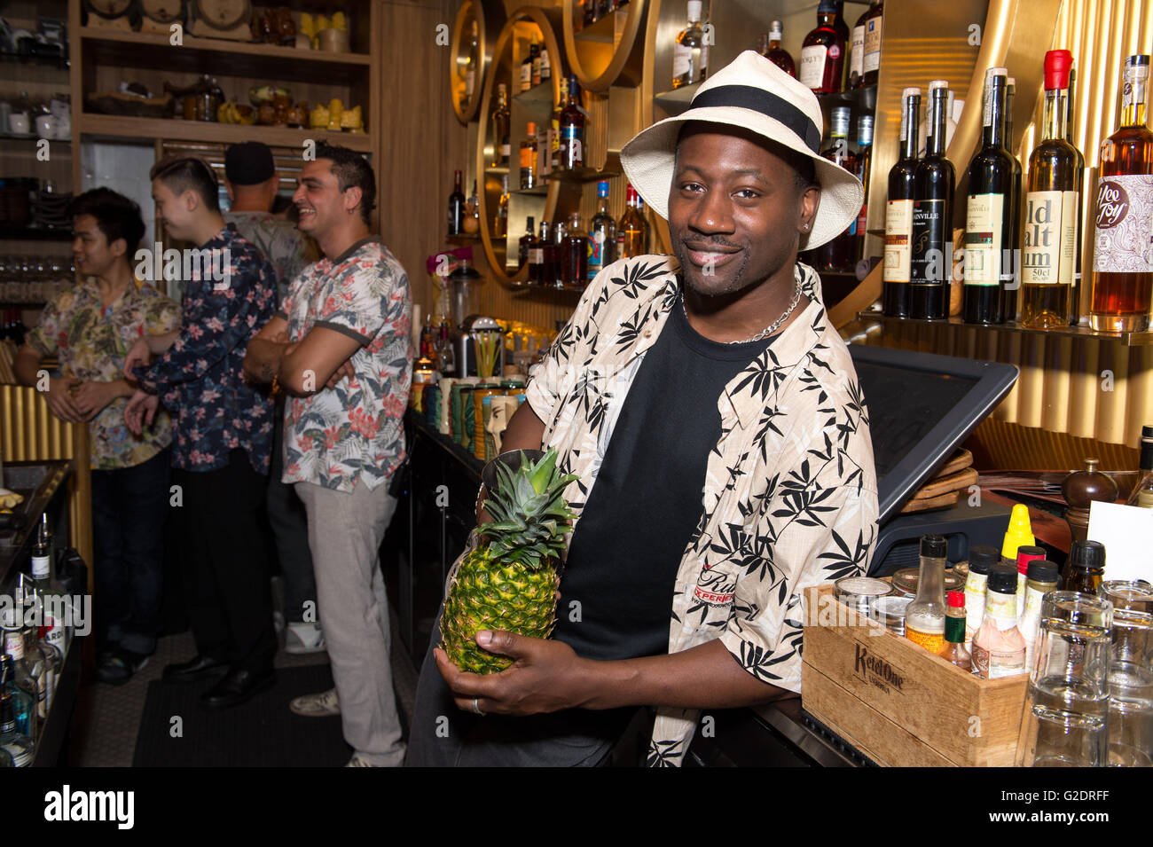 Rum expert Ian Burrell. Rum festival Maholo Wan Chai. Burrell is a ...