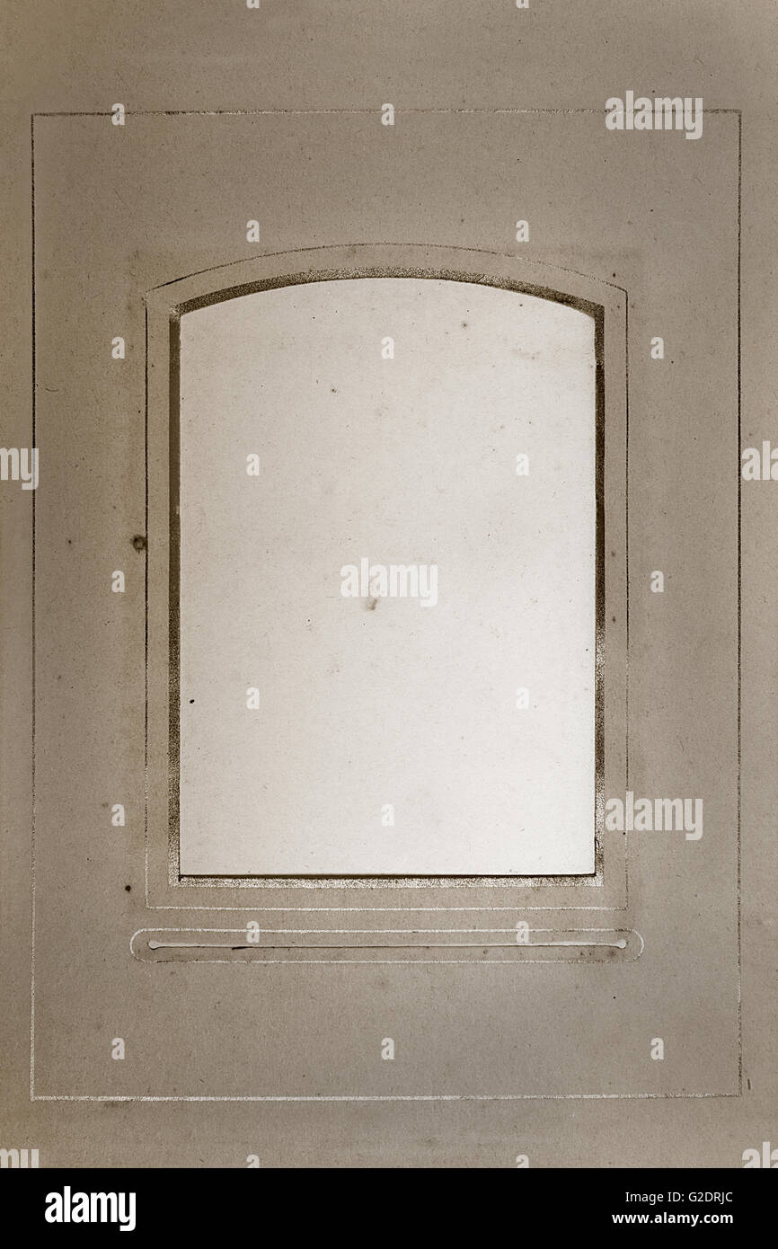 retro frame for vintage photography, old ancient photo album, sepia ...