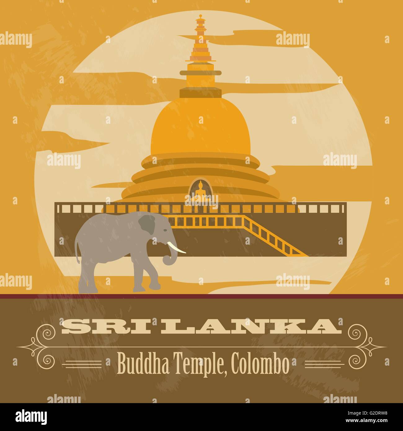 Sri building Stock Vector Images - Alamy