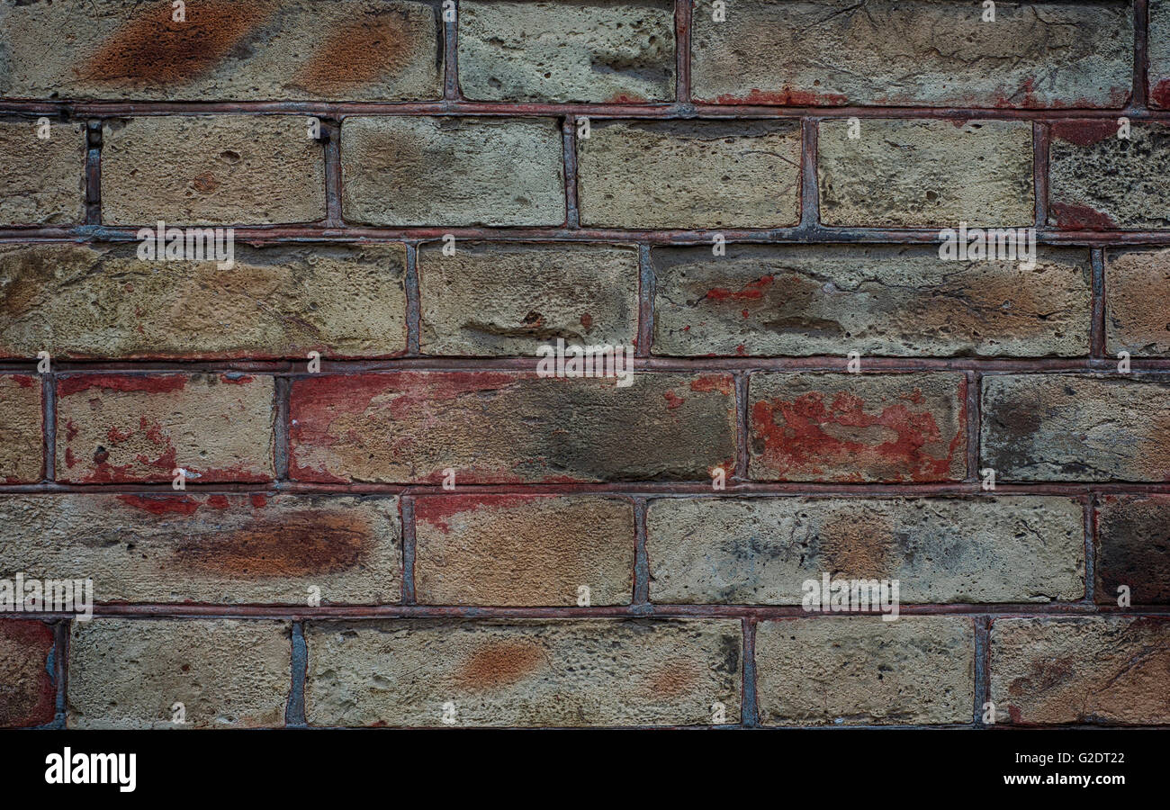 Old vintage brick walls of the old red clay bricks Stock Photo - Alamy