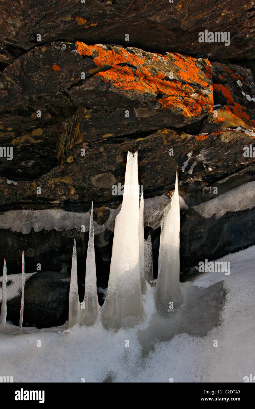 Ice stalagmites hi-res stock photography and images - Alamy