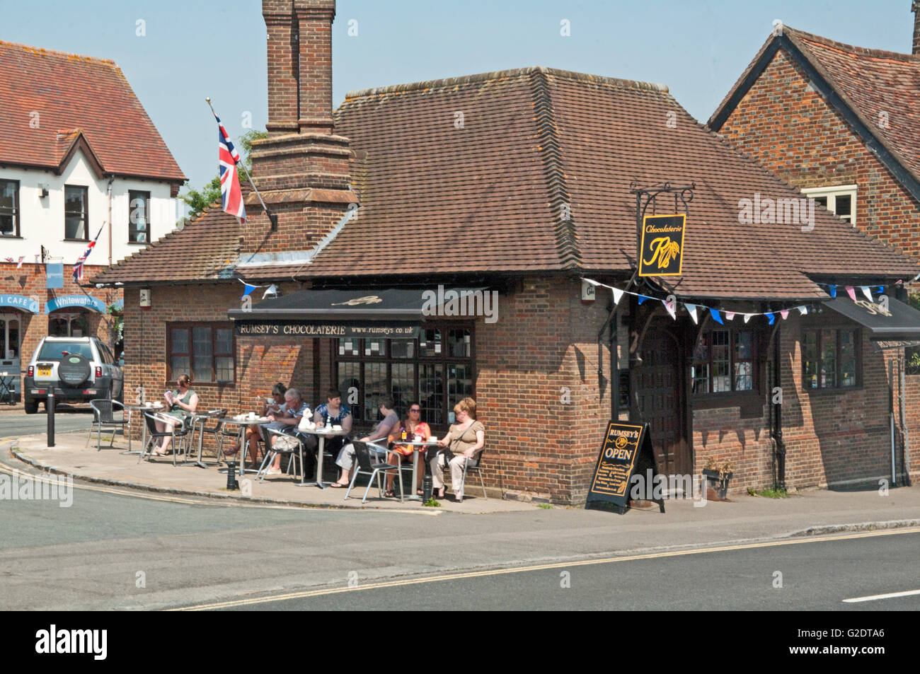 Wendover, Cafe, Buckinghamshire, England Stock Photo - Alamy