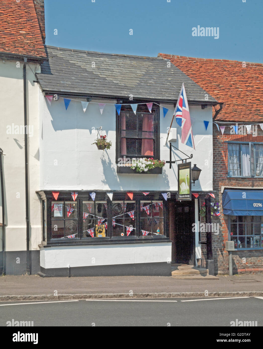 Wendover, White Swan Pub, Buckinghamshire, England Stock Photo - Alamy