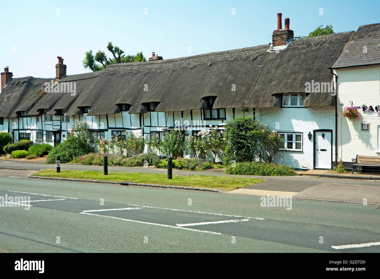 Wendover, Coldharbour Cottages, Buckinghamshire, England Stock Photo ...