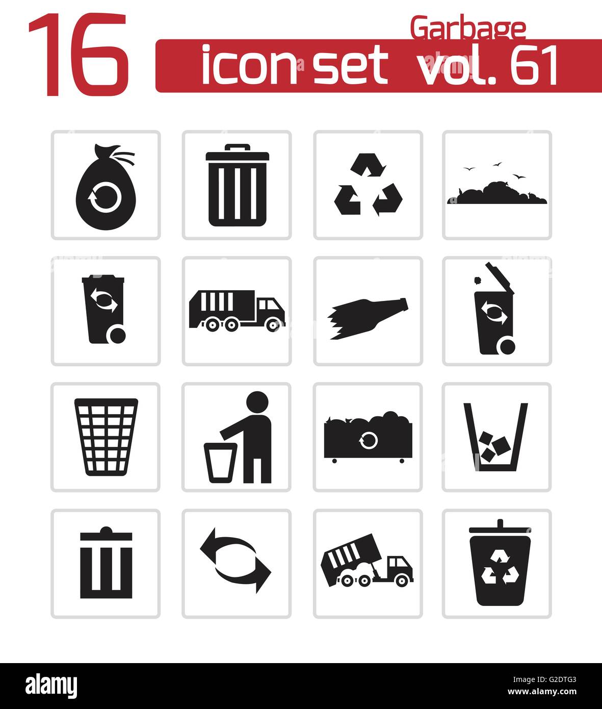 Types of plastic bag Stock Vector Images - Alamy