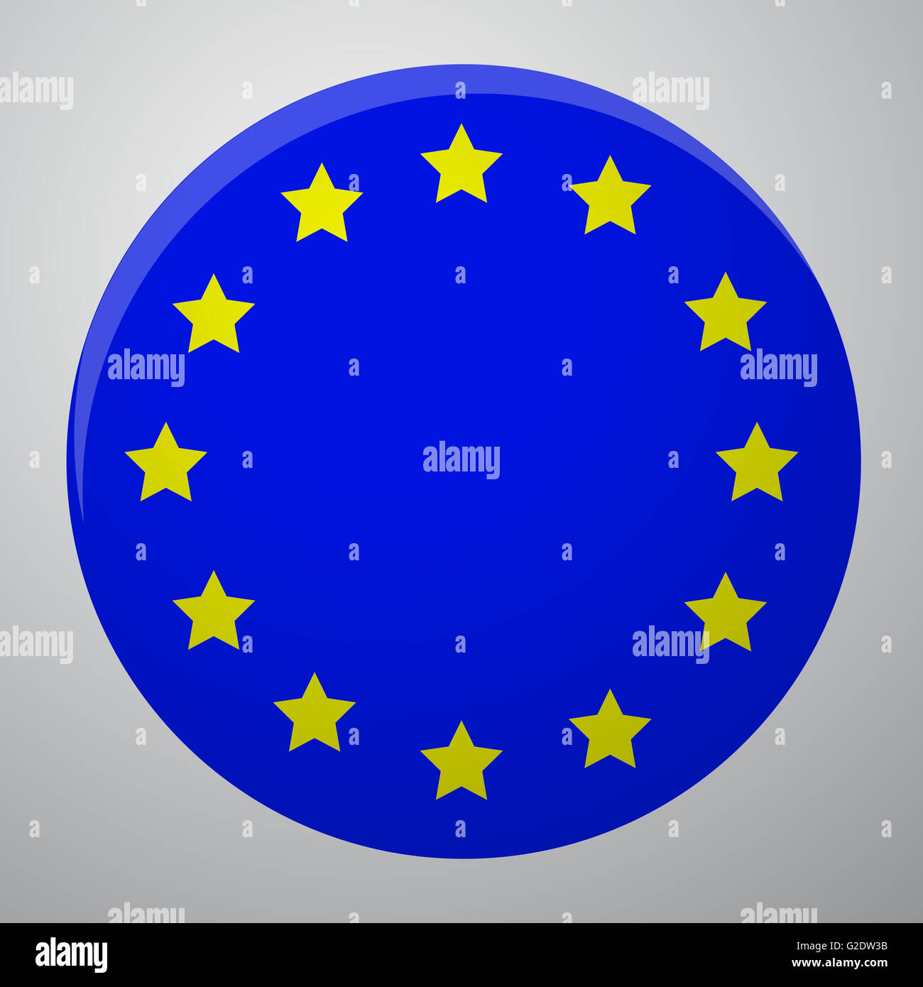 Euro flag icon hi-res stock photography and images - Alamy