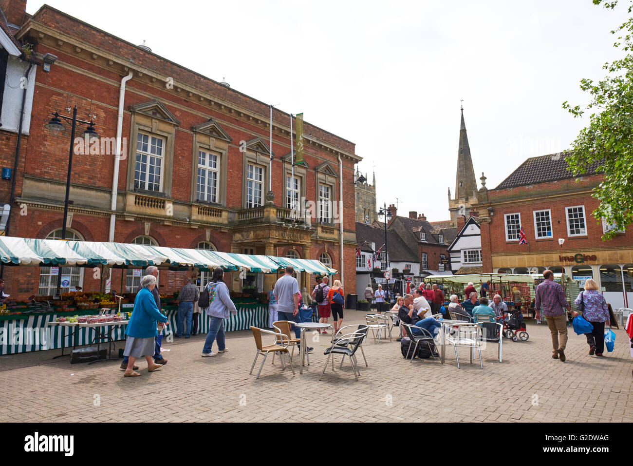 Pershore market worcestershire england uk hi-res stock photography and ...