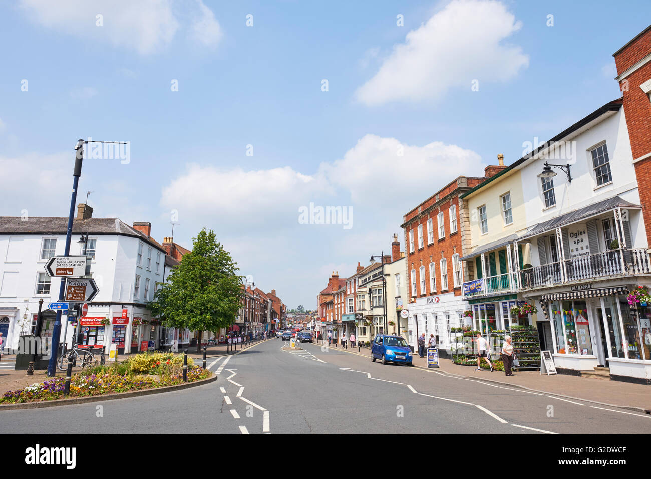 Pershore town centre hi-res stock photography and images - Alamy