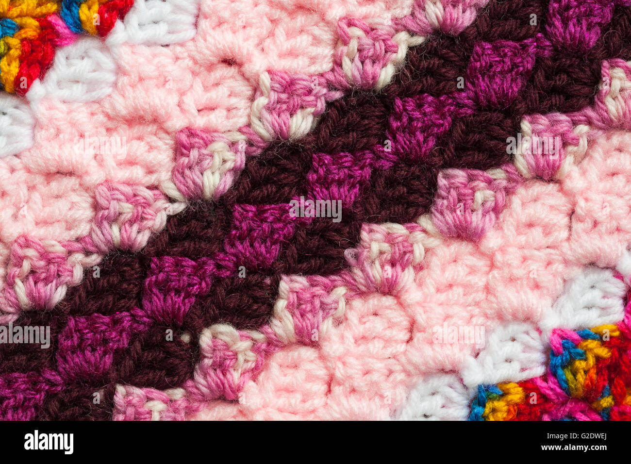 Crocheted blanket hi-res stock photography and images - Alamy