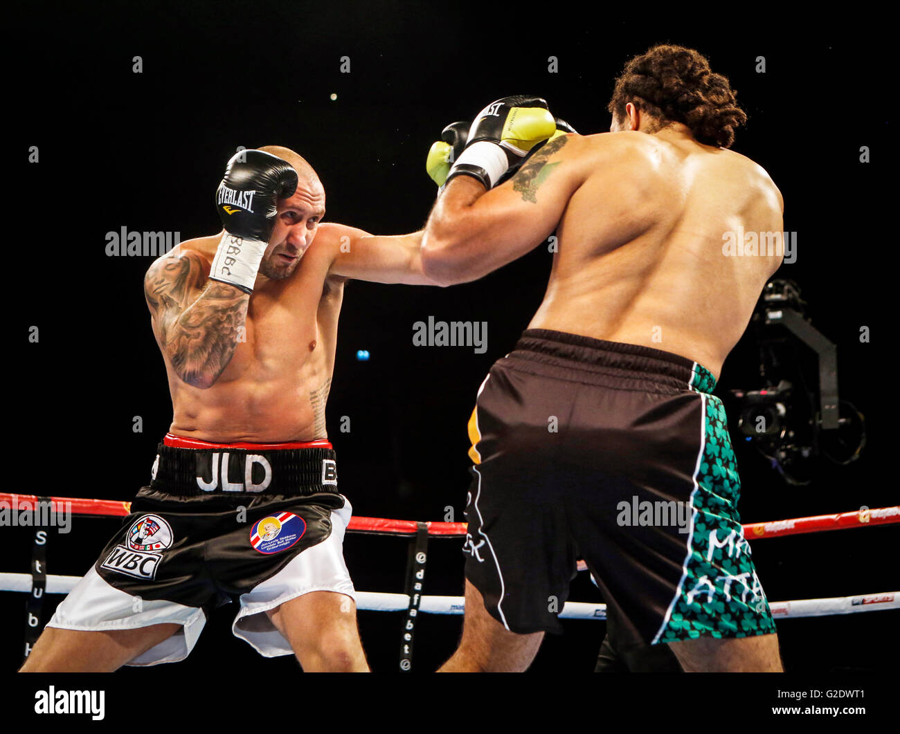 Jon Lewis Dickinson (left) and Tommy McCarthy during their Eliminator ...