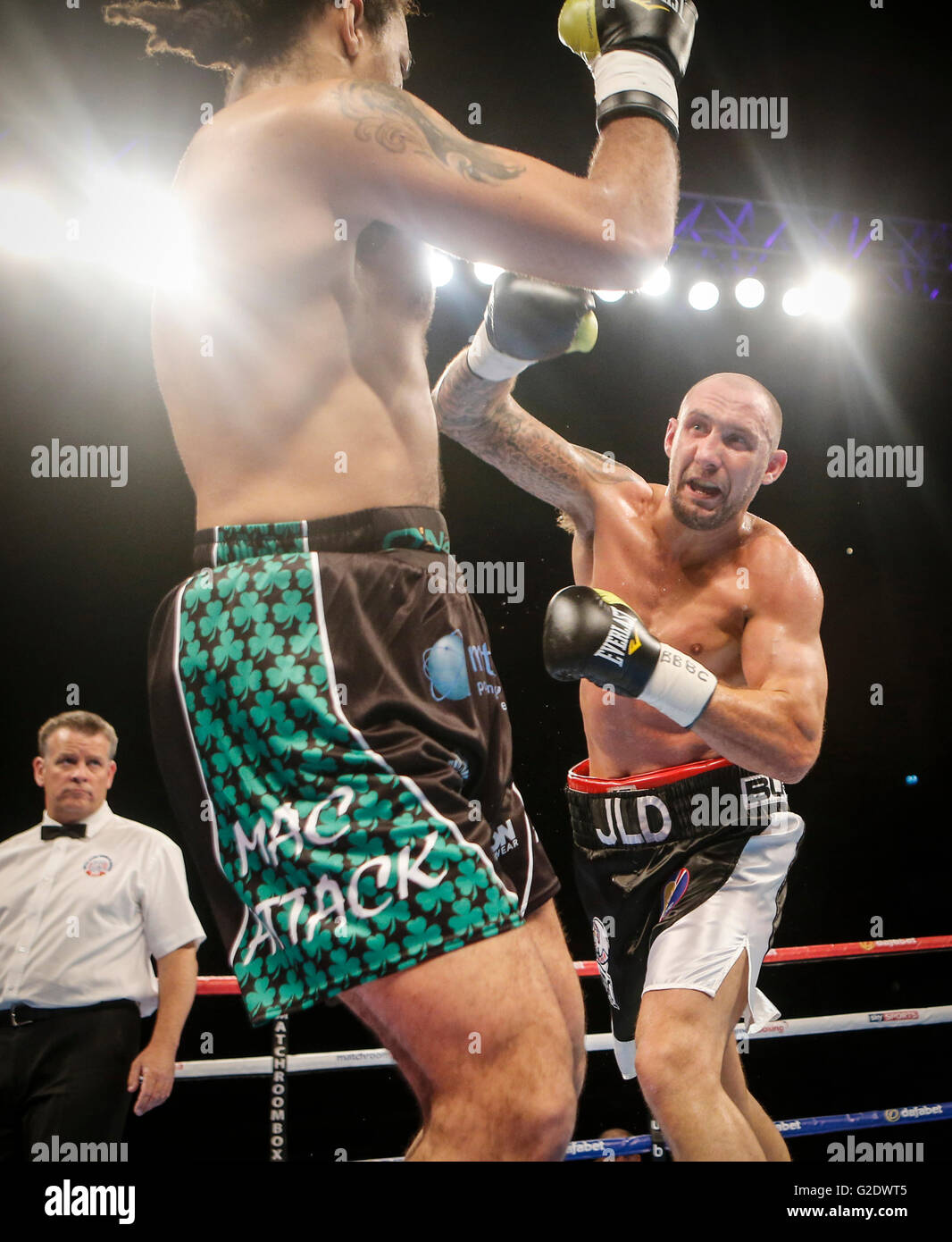Jon Lewis Dickinson (right) and Tommy McCarthy during their Eliminator ...