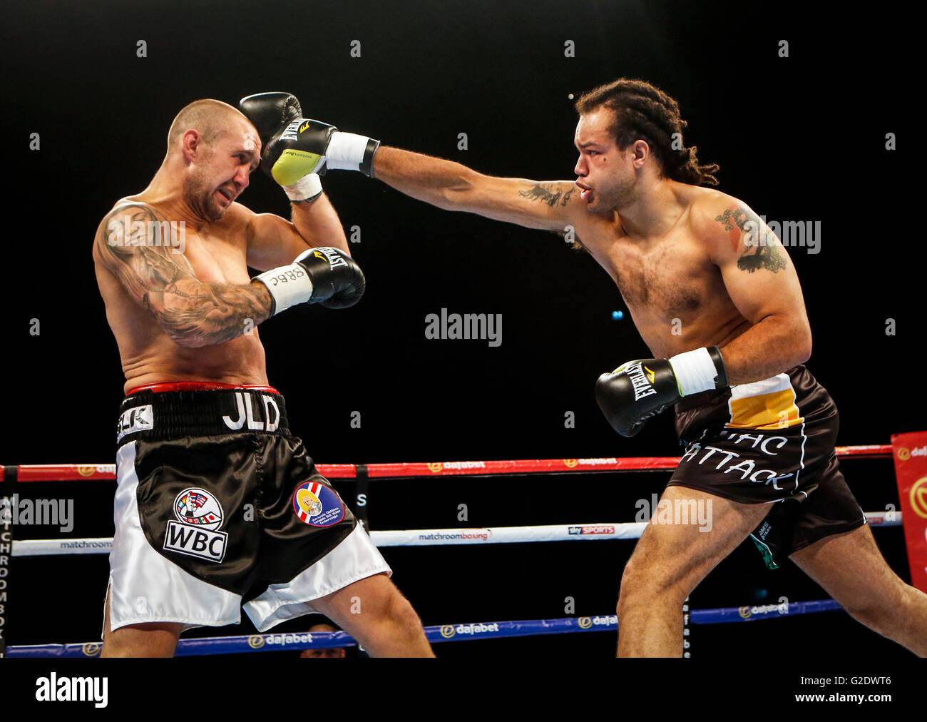 Jon Lewis Dickinson (left) and Tommy McCarthy during their Eliminator ...