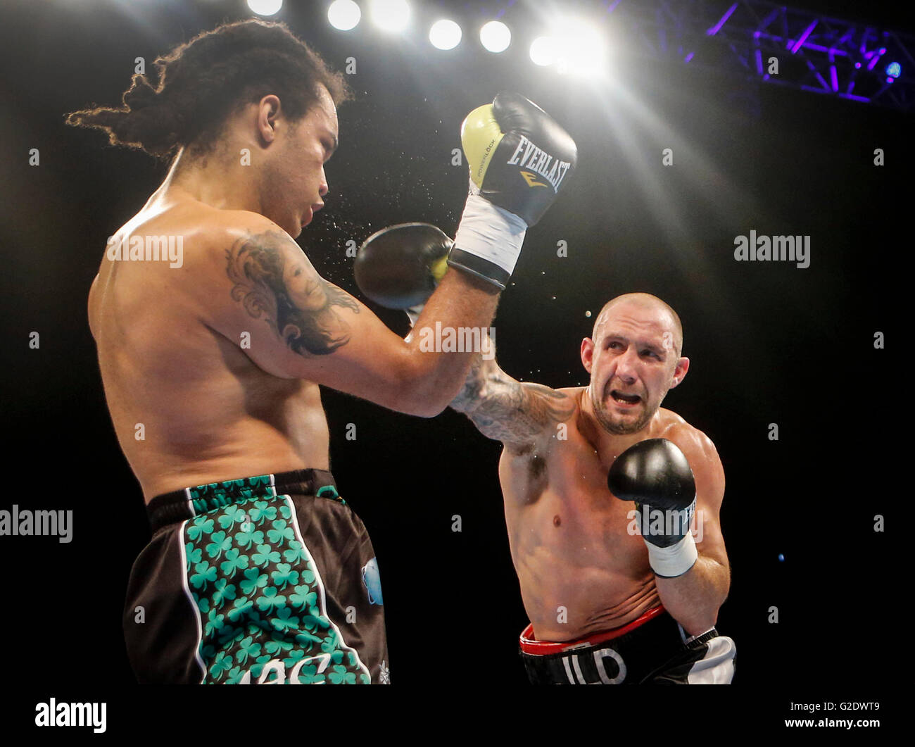 Jon Lewis Dickinson (right) and Tommy McCarthy during their Eliminator ...