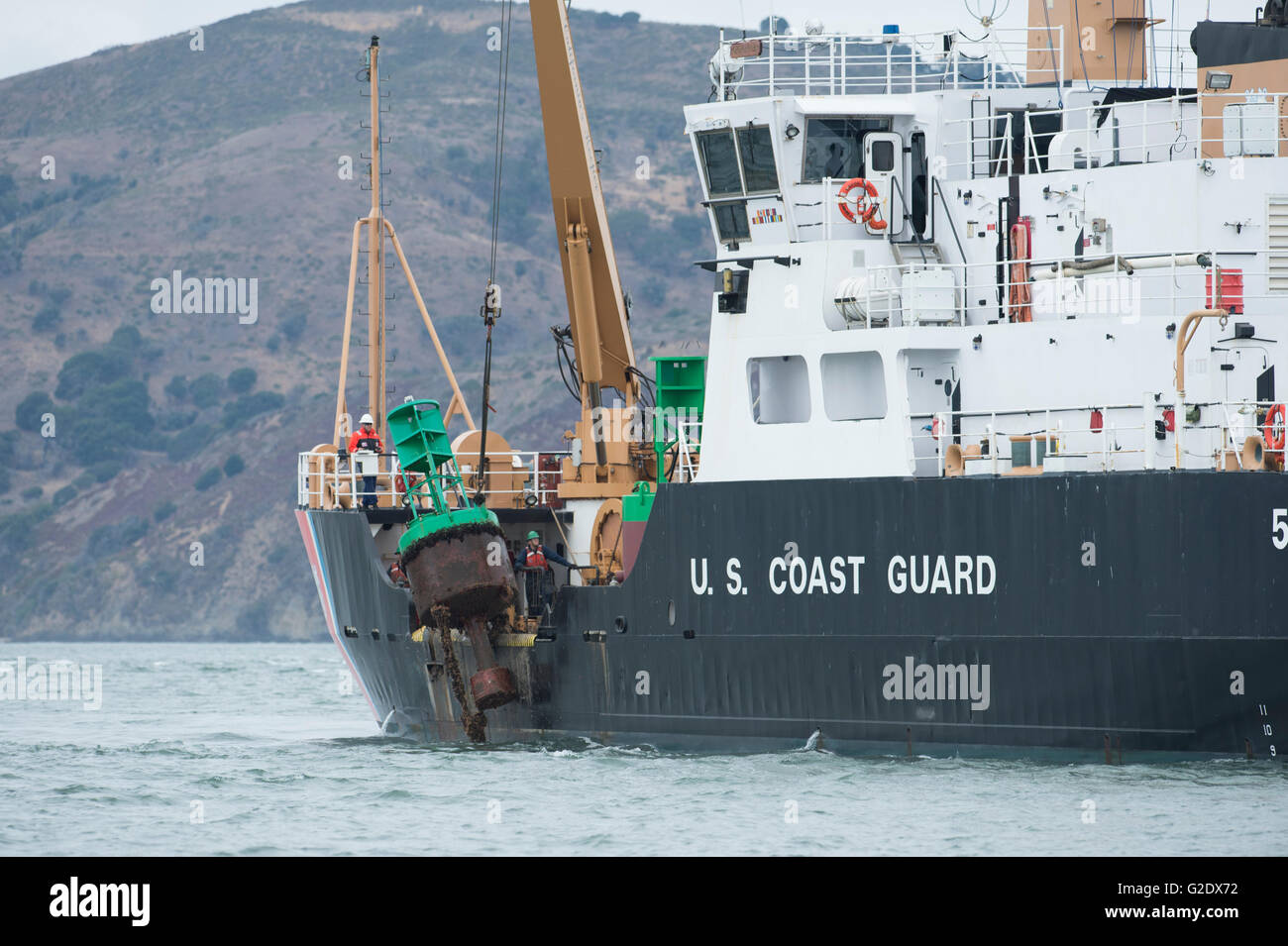 Starboard crane hi-res stock photography and images - Alamy