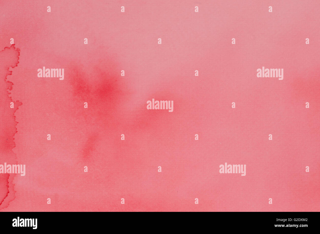 red watercolor painted on paper background texture Stock Photo - Alamy