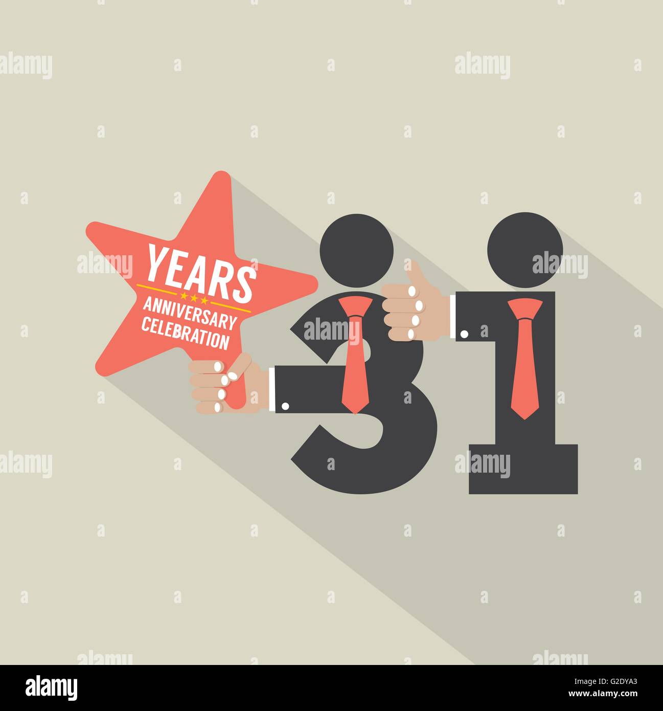 31 years anniversary hi-res stock photography and images - Alamy