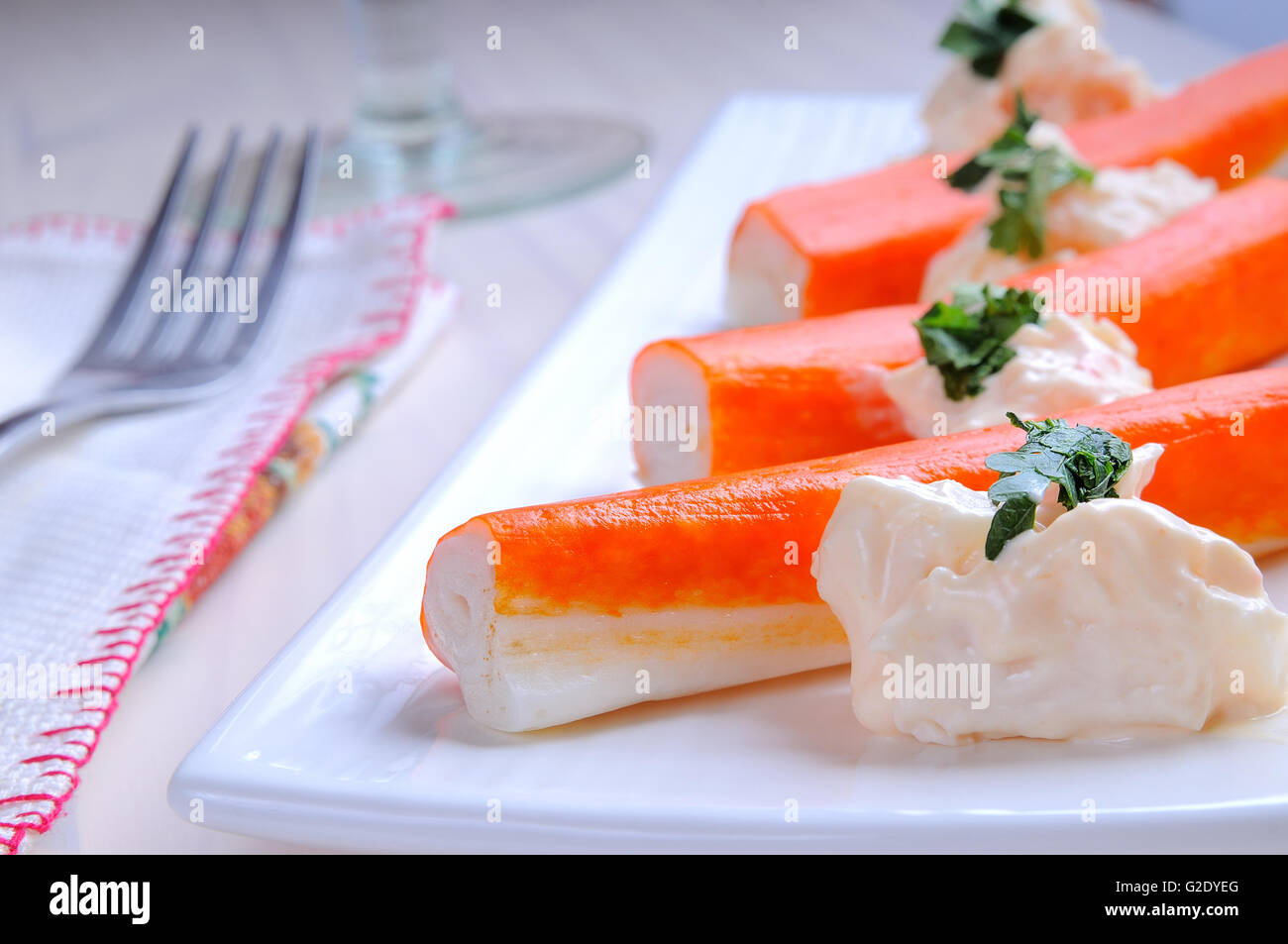 Surimi hi-res stock photography and images - Alamy