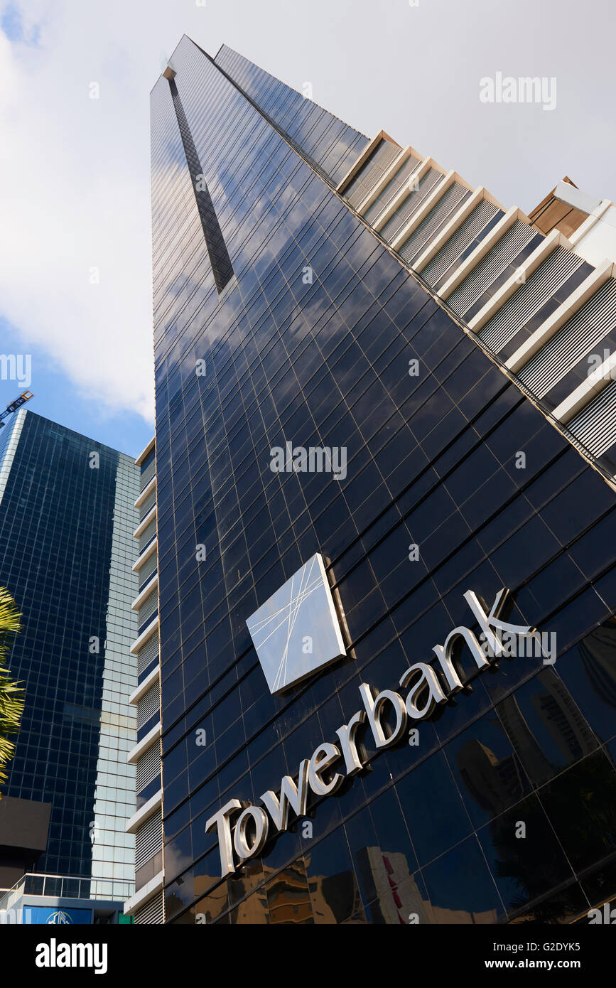 Towerbank, Panama City, Republic of Panama, Central America Stock Photo ...