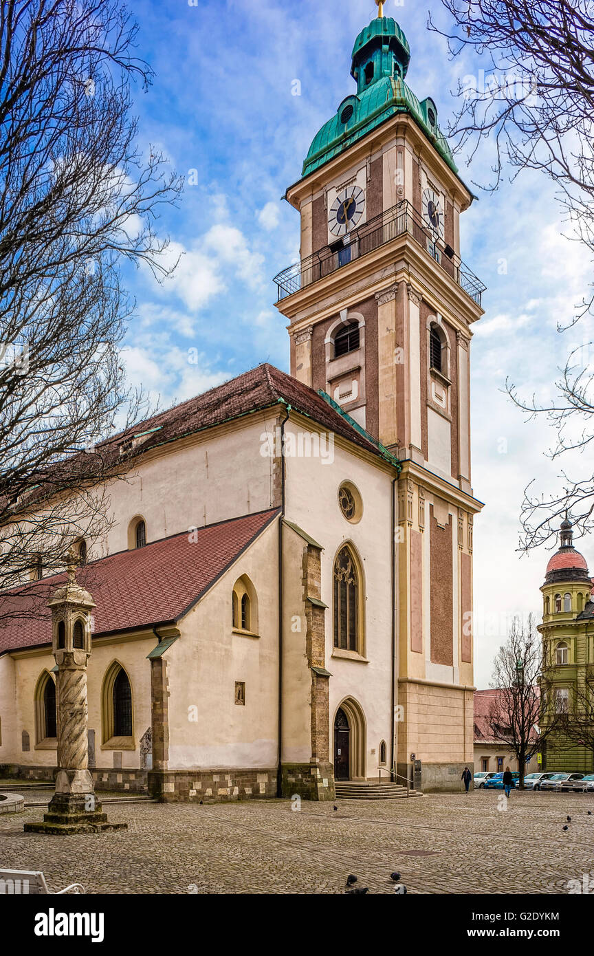 Slovenia - Podravska Maribor Cathedral St Jhon Baptiste Stock Photo - Alamy