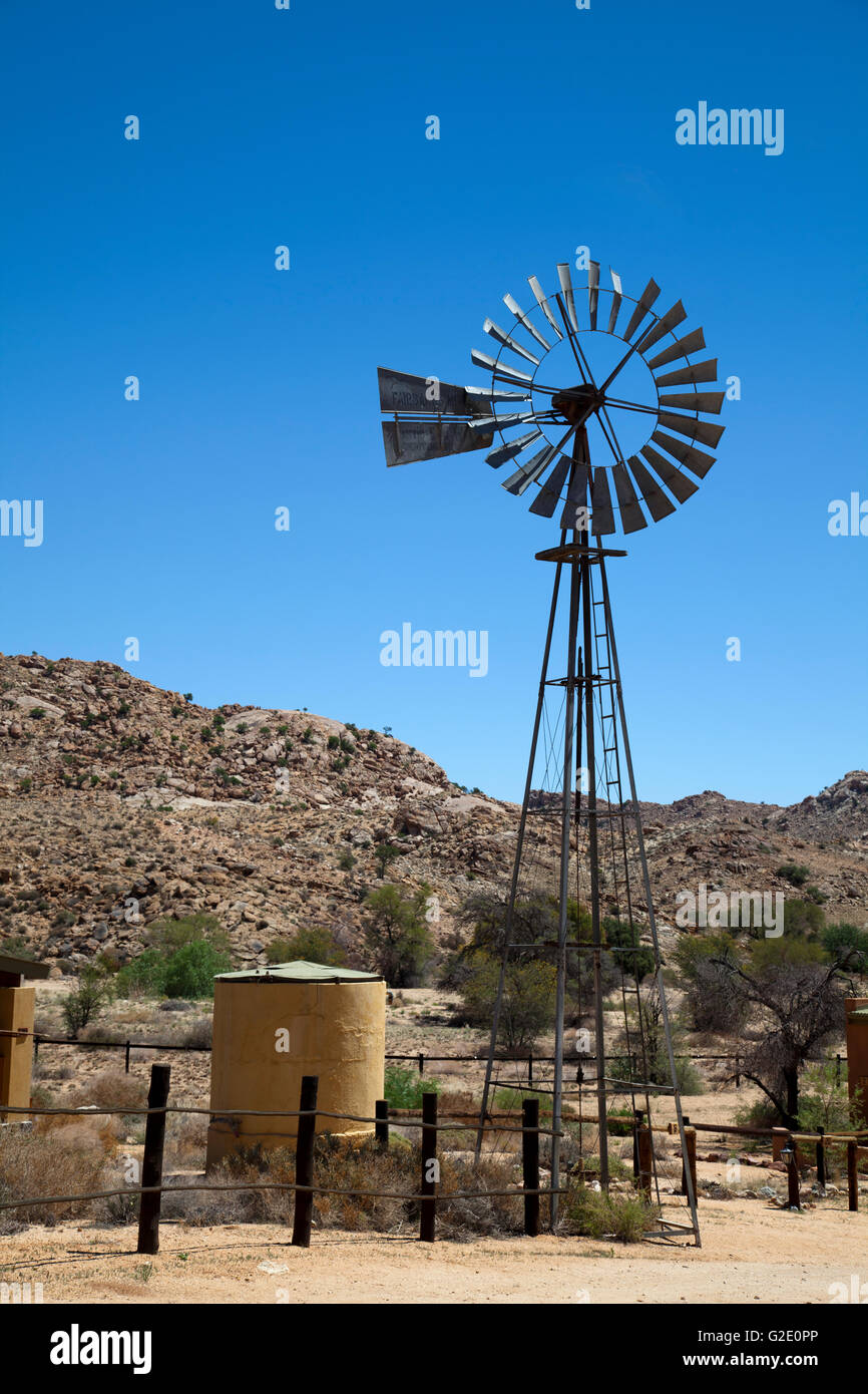 Klein Aus Vista - Windmill in Namibia Stock Photo - Alamy