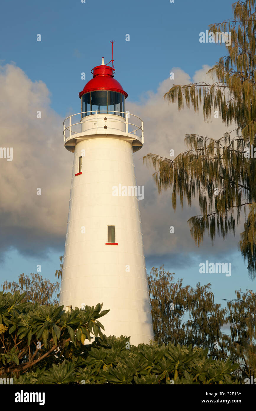 Lighthouse, Lady Elliot Island, Queensland, Australia Stock Photo - Alamy