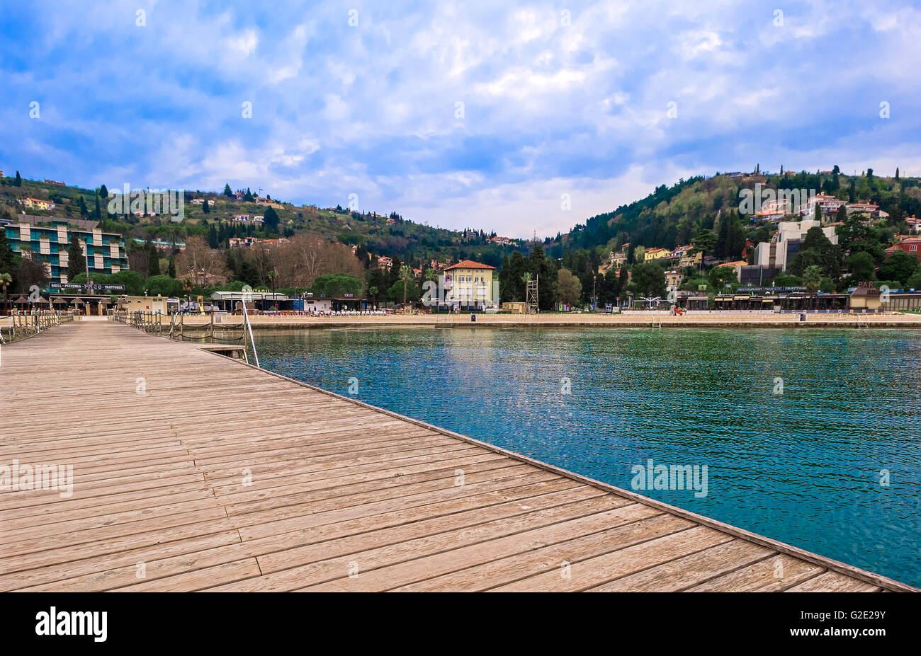 Portoroz beach slovenia hi-res stock photography and images - Alamy