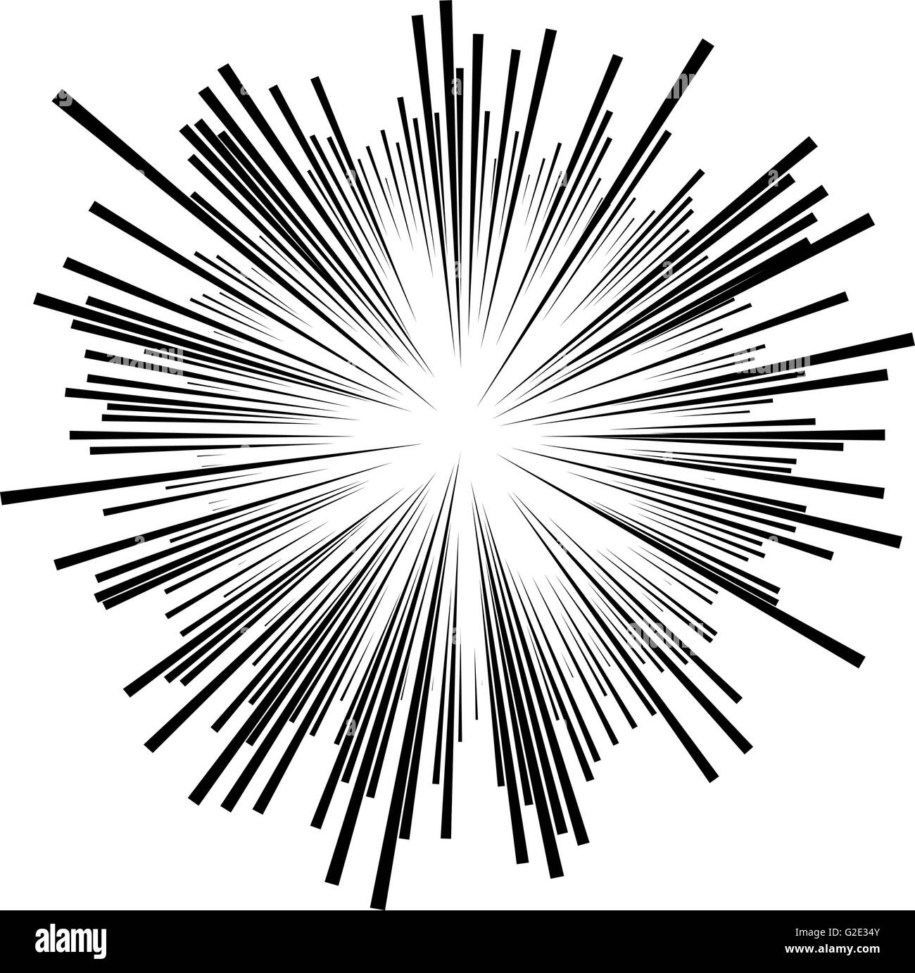 Vector burst rays Stock Vector Image & Art - Alamy