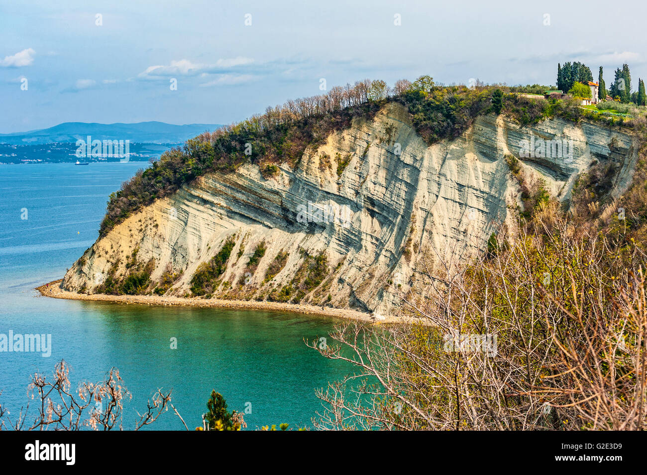 Slovenia coast kras strunjan moon hi-res stock photography and images ...