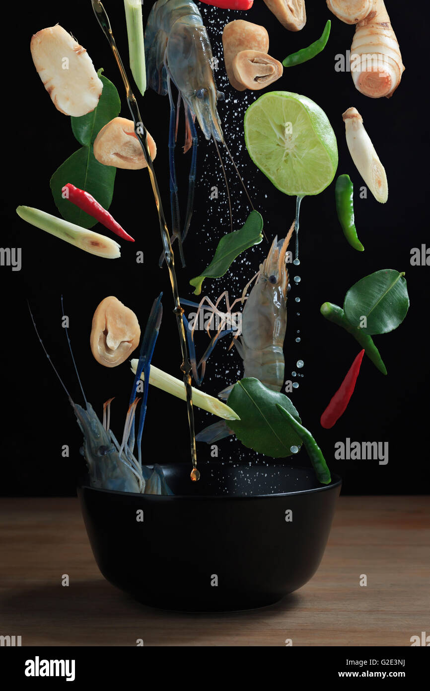 Floating Food Photography