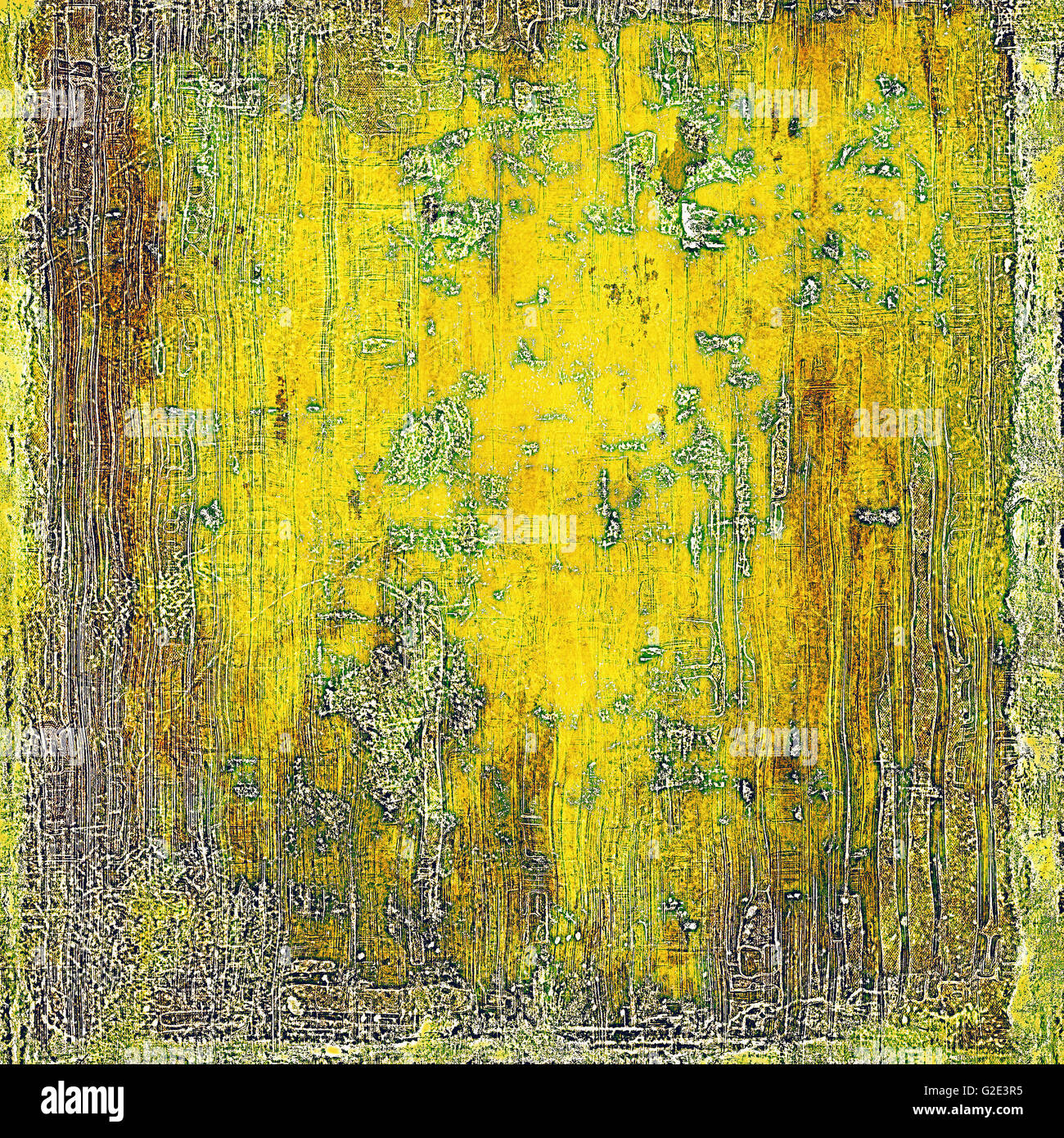 Retro vintage style elements on aged grunge texture. With different ...