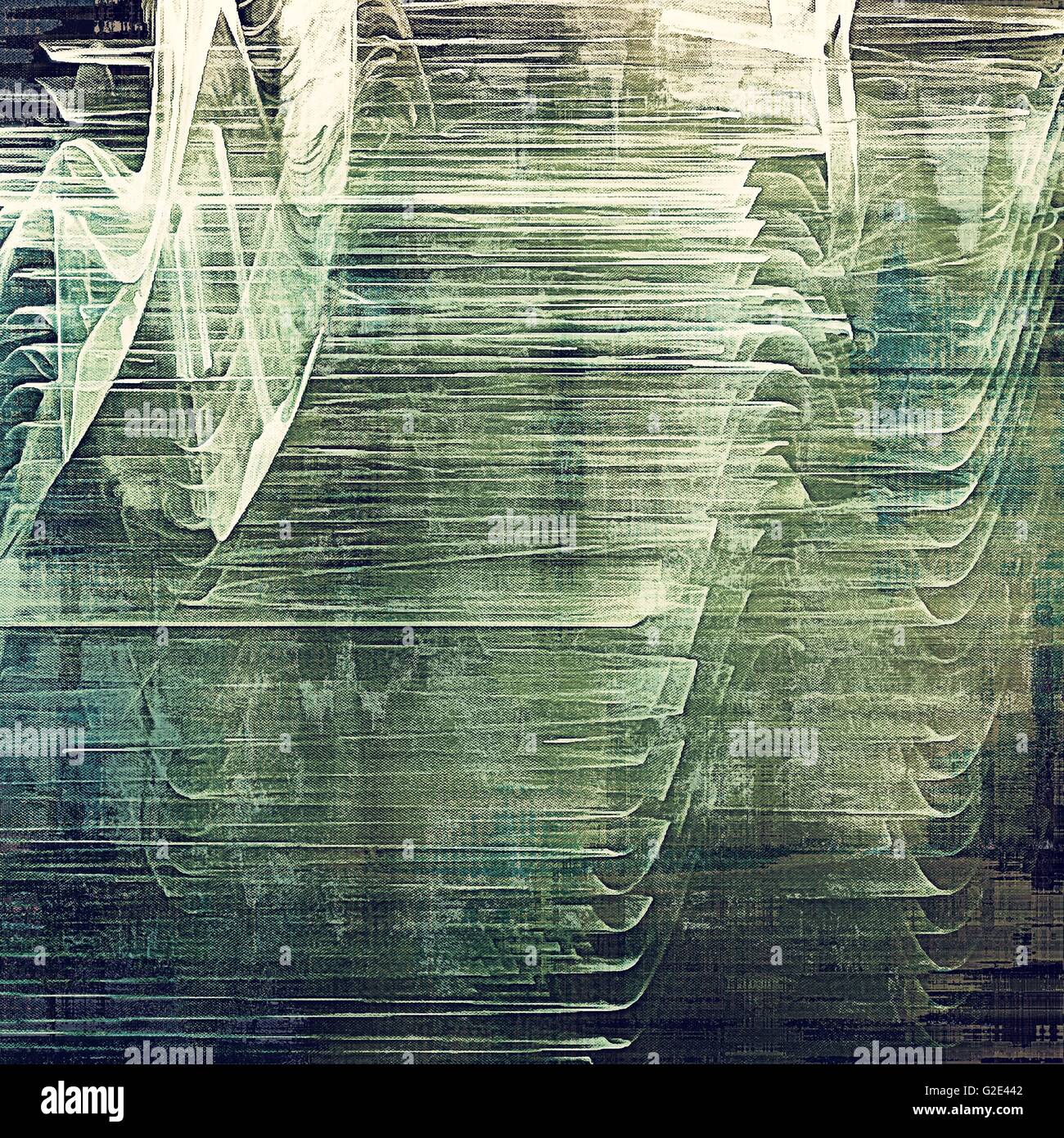 Retro texture, shabby and ragged background in grunge style. With ...